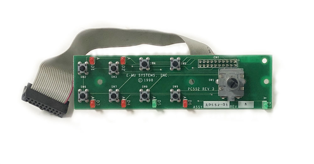 Panel board, right, E-mu - Syntaur