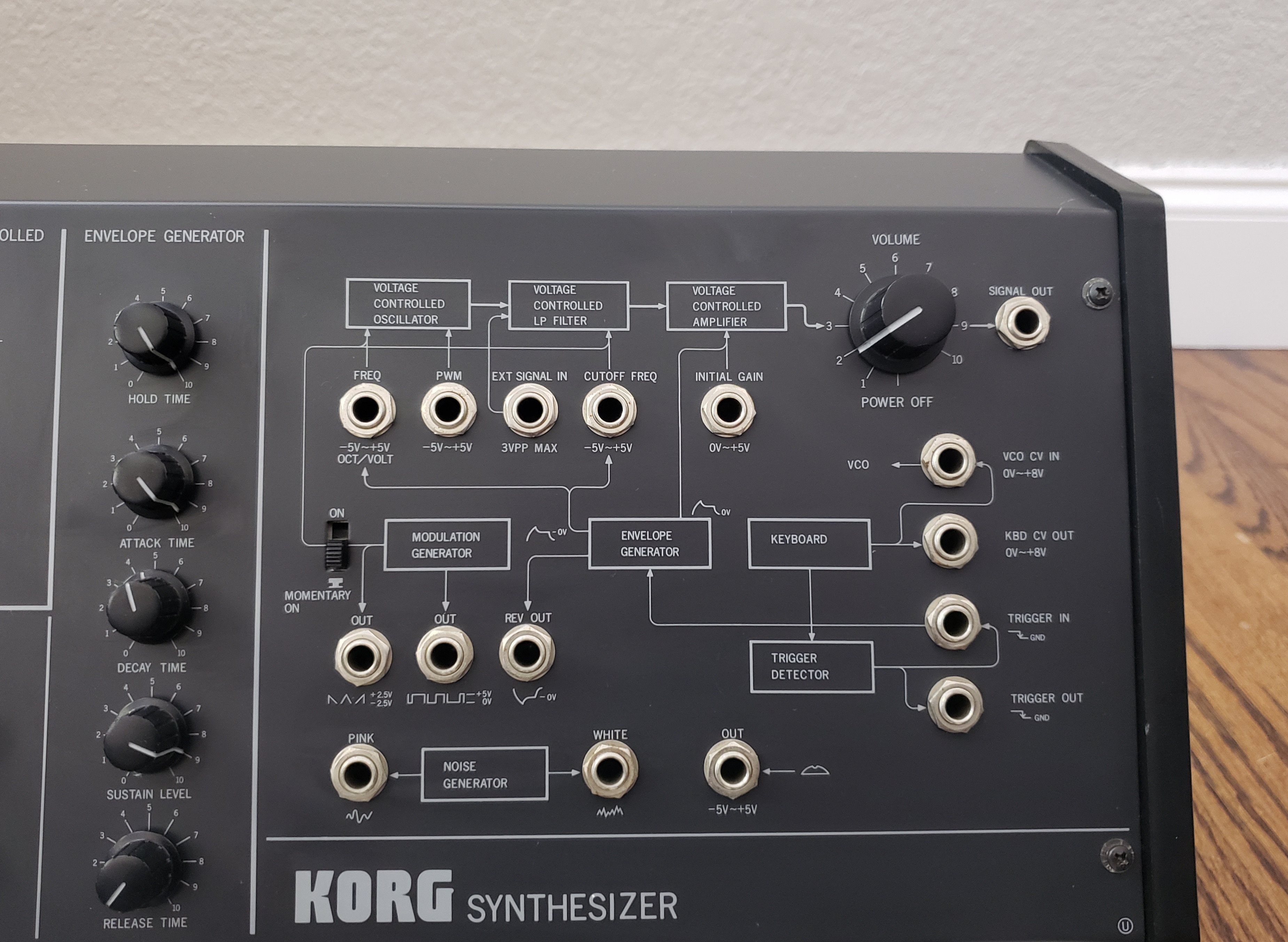 Korg MS-10 photo gallery - Syntaur